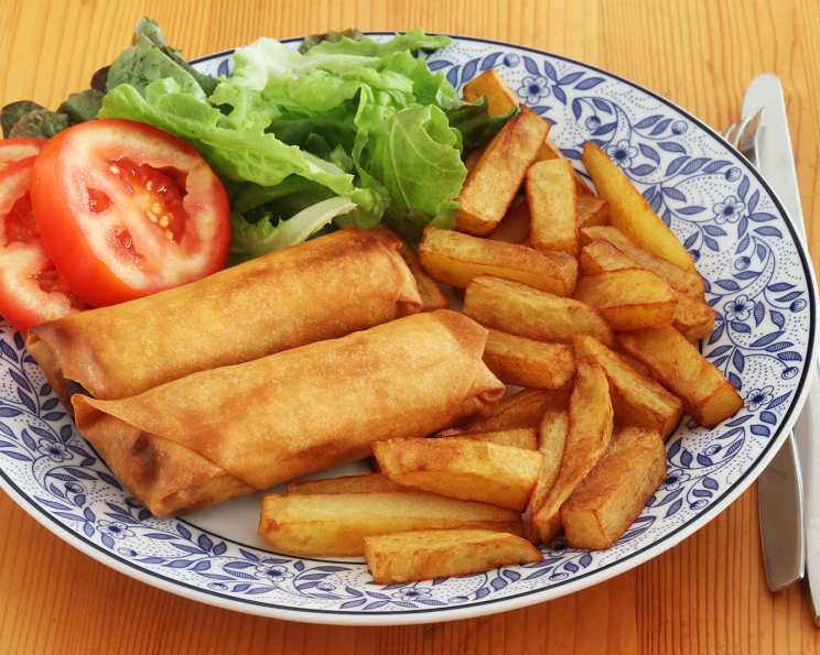 Spicy Spring Rolls Recipe - Chef's Resource Recipes
